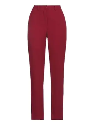 SOALLURE SOALLURE Tapered High Waisted Pants Red
