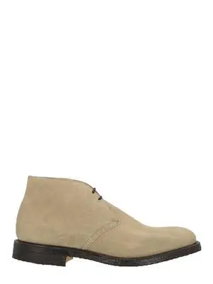 Church's Leather Lace-up Ankle Boots - Beige