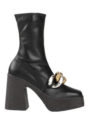 Stella McCartney Ankle Boots Size Textile Fibers - Black
