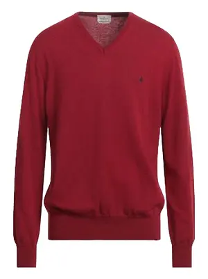 BROOKSFIELD Virgin Wool Sweater - Red