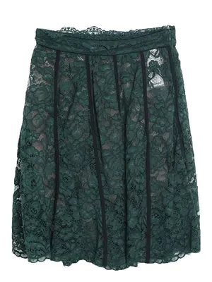 Elisabetta Franchi Mini Skirt - Green