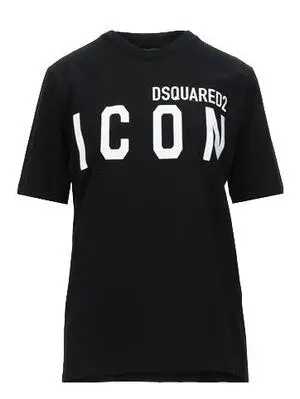 Dsquared2 Logo-print Cotton T-shirt - Black