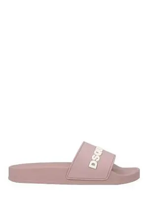 Dsquared2 Lilac Rubber Sandals Purple