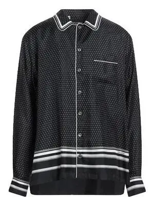 Dolce & Gabbana Shirt Size Silk - Black