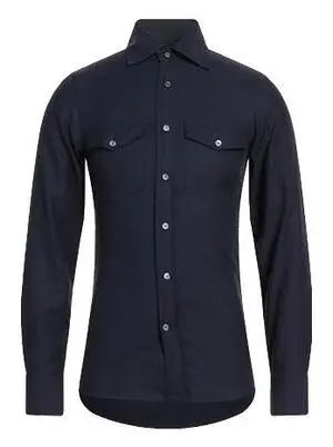 Dunhill Shirt Size Lyocell, Cotton - Blue