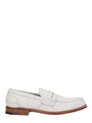 Church's Pembrey Calfskin Loafers - White