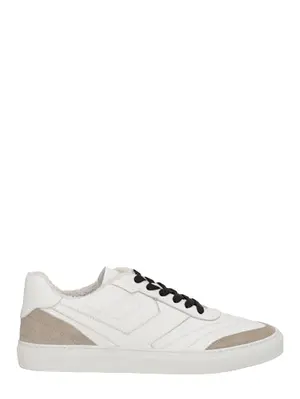 PANTOFOLA D'ORO Leather Low-top Sneakers - Grey