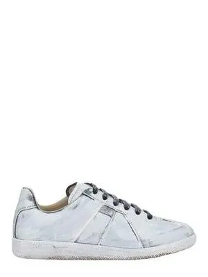 MAISON MARGIELA Lambskin And Calfskin Sneakers