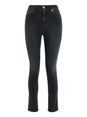 IRO PARIS Allone Mid-rise Skinny Jeans - Charcoal