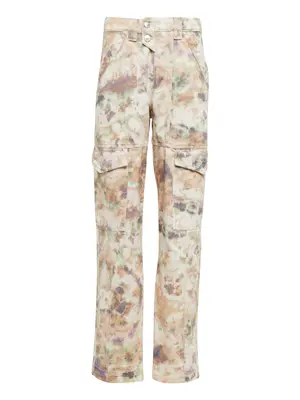 MARANT ETOILE Vayoneo Printed Cargo Pants - Multicoloured