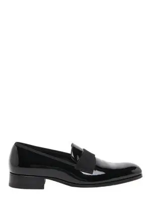 TOM FORD Patent Leather Loafers - Black