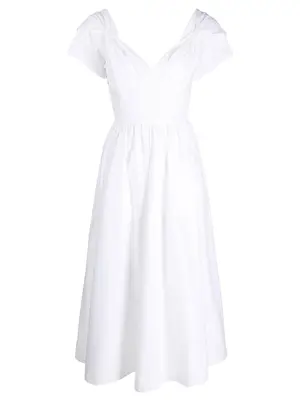 Vivetta Flared Mid-length Dress - White
