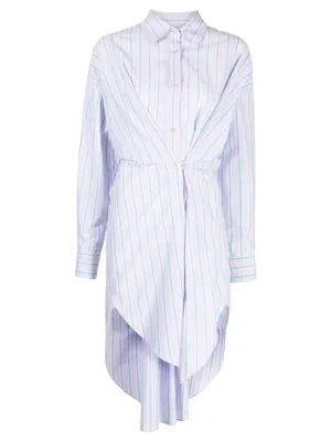 MARANT ETOILE Seen Shirt Dress - Purple
