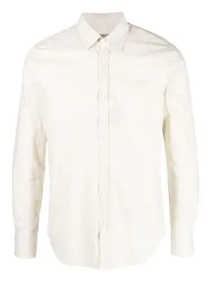 CANALI Plain Button-down Shirt