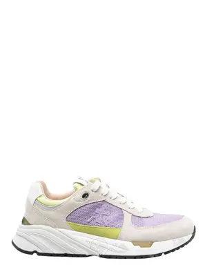 Premiata Premiata Colour-Block Chunky Sneakers Purple