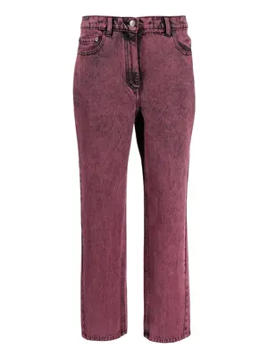 3.1 Phillip Lim Overdyed Boyfriend Jeans - Purple