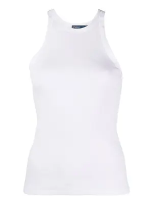 Polo Ralph Lauren Ribbed Tank Top - White