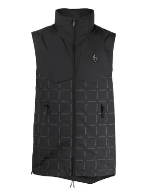 A-COLD-WALL* Logo-print Gilet - Black