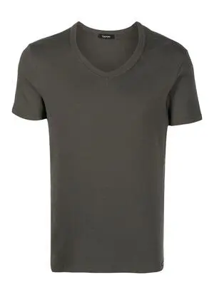 TOM FORD V-neck Short-sleeve T-shirt - Green