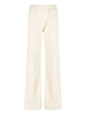 Amiri Flared-leg Jersey Trousers - Neutrals