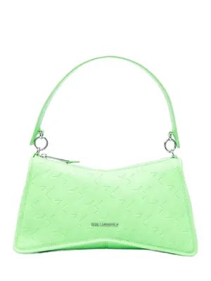 Karl Lagerfeld K/seven Monogram Shoulder Bag - Green