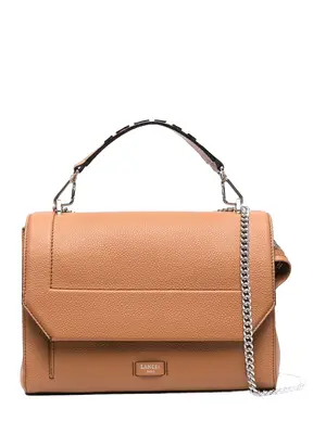 LANCEL Foldover Tote Bag - Brown