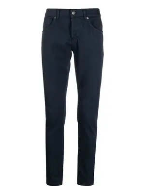 DONDUP Mid-rise Straight-leg Jeans - Blue