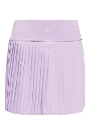 Goldbergh Pleated Miniskirt - Purple