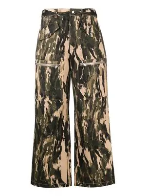 DION LEE Dion Lee Camouflage Trousers