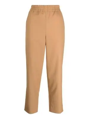 BY MALENE BIRGER Remi Mid-waist Trousers - Neutrals