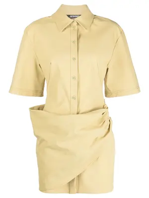 Jacquemus La Robe Camisa Shirt Dress - Neutrals