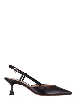 GIANVITO ROSSI Ascent 55mm Slingback Pumps - Black