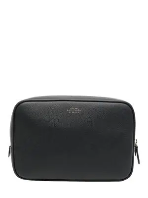 Smythson Tech Organiser Pouch - Black