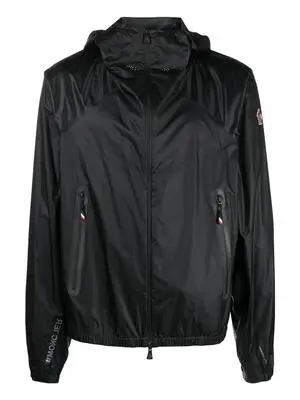 Moncler Leiten Lightweight Windbreaker - Black