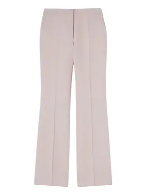 JIL SANDER Pressed-crease Tailored Trousers - Pink