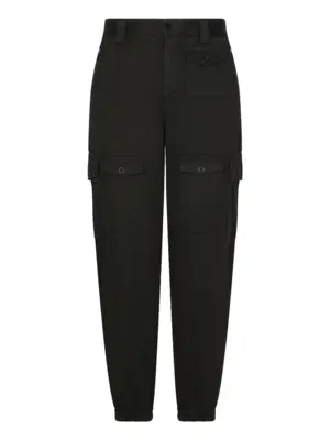 DOLCE & GABBANA Dolce & Gabbana High-Waisted Cargo Pants