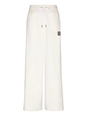 Dolce & Gabbana Logo-tag Track Pants - White