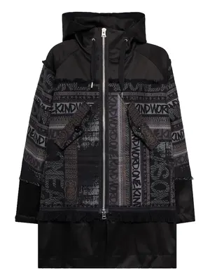 Sacai X Eric Haze Jacquard Jacket - Multicoloured