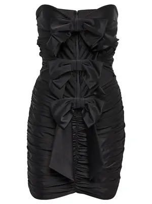 Alexandre Vauthier Strapless Minidress - Black