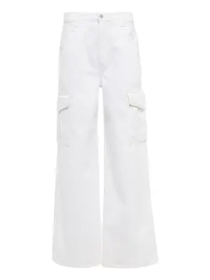 AGOLDE Minka Denim Cargo Pants - White