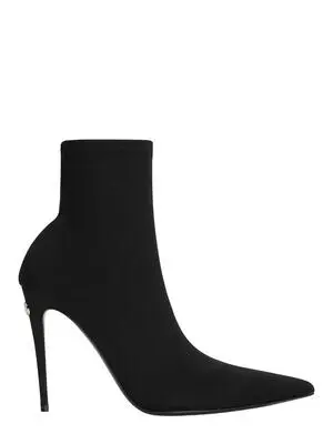Dolce & Gabbana Lollo Ankle Boots - Black