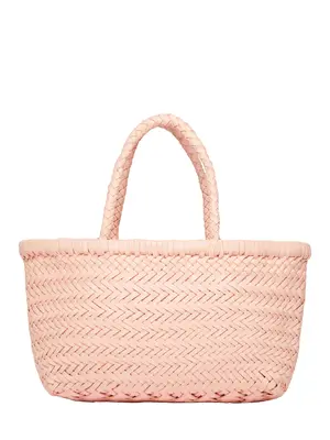 Dragon Diffusion Flat Gora Mini Handbag Pink