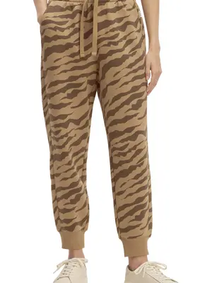 Everlane Relaxed ReTrack Jogger Brown Tiger Stripe