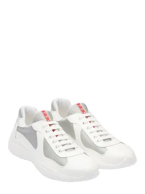 Prada Prada America's Cup Sneakers White/silver