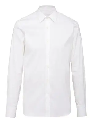 Prada Stretch Poplin Shirt - White