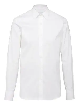Prada Stretch Poplin Shirt - White