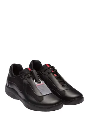 Prada America’s Cup Original Sneakers - Black