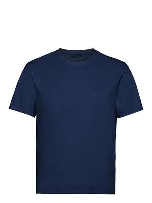 Prada Stretch Cotton T-shirt - Navy