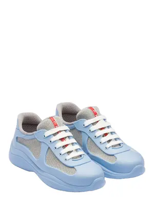 Prada America's Cup Sneakers - Light Blue