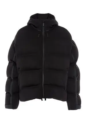 Prada Padded Recycled Double Jersey Jacket - Black